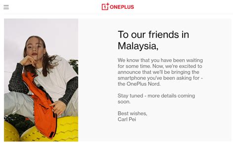 Oneplus Nord Is Officially On Its Way To Malaysia Lowyat Net