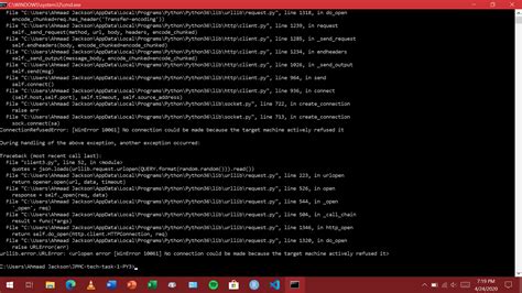 Server Py Client Py Not Working Issue Insidesherpa JPMC Tech Task PY GitHub