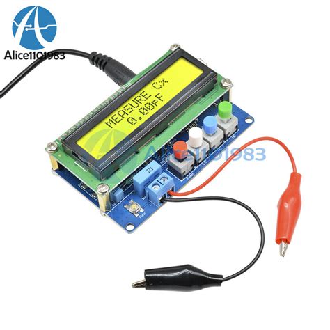 Digital Lc100 A Lcd High Precision Inductance Capacitance L C Meter Tester Ebay
