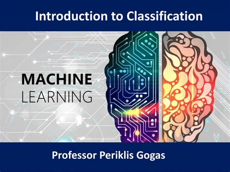 Pdf Machine Learning Introduction To Classification