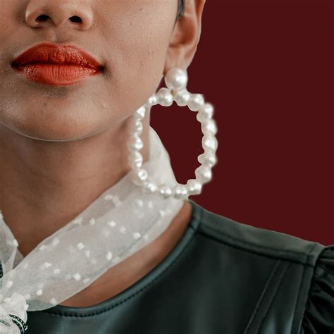 Bold Pearl Earrings The Box Fashion