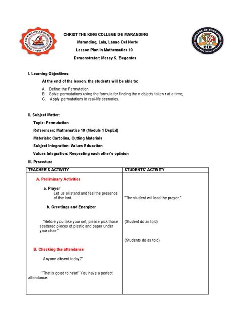 grade 10 pdf pdf permutation mathematics