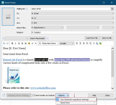 Excel Tutorial Send Emails From Excel