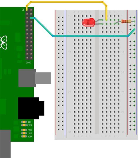 Raspberry Pi Led Circuit Circuit Diagram