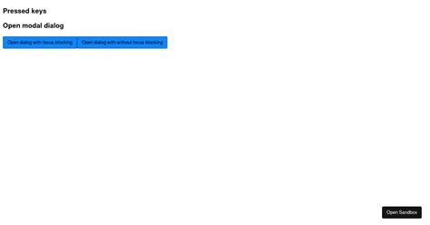 Hocs Modal Codesandbox