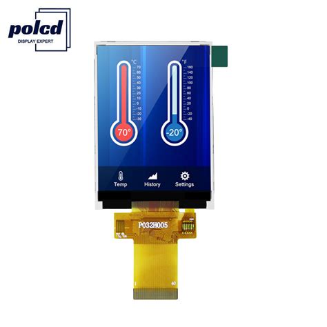 Polcd 350cd M 3 2 Inch Raspberry Pi Display Ili9341v Sunlight Readable