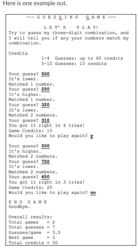 Solved IN PYTHON Guessing Games Can Be Created By Chegg