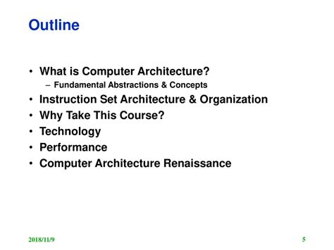 Graduate Computer Architecture Lec 1 Introduction Ppt Download