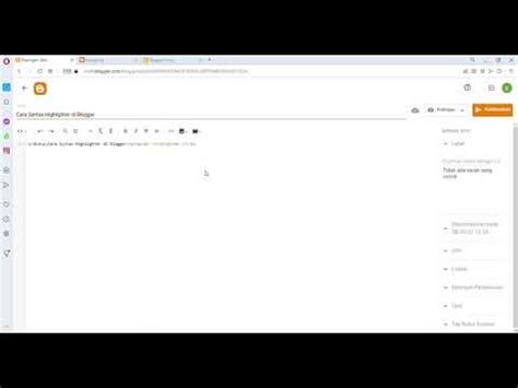 Cara Membuat Syntax Highlighter Di Blogger Tutorial Jawaraspeed