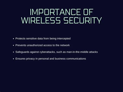 Ppt Wireless Security Wireless Network Security Powerpoint