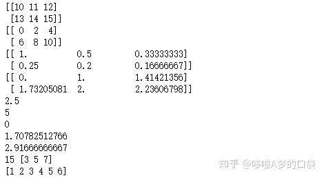 Python数据分析Numpy通用函数 知乎