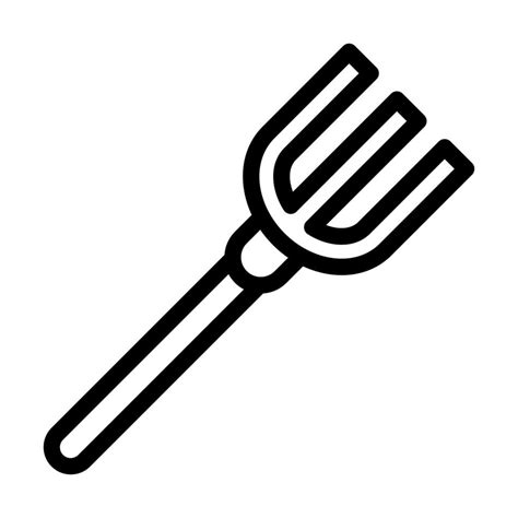 Pitchfork Icon Design 19974733 Vector Art At Vecteezy