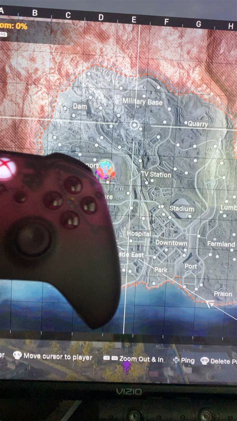 Does Anyones Map Cursor On Warzone Move Its Own Two Xbox Controllers I Have Do It R Codwarzone