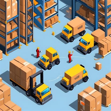 Warehouse Icons Storage Facility Symbols Warehouse Management Inventory Control Supply Chain Ico