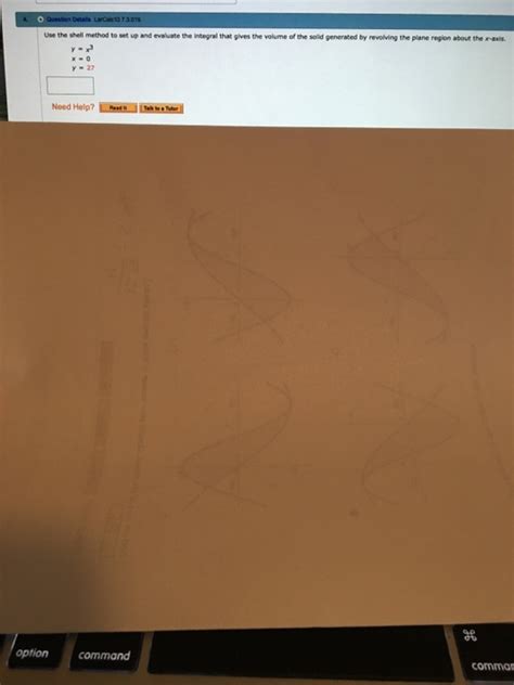 Solved Use The Shell Method To Set Up And Evaluate The Chegg Com