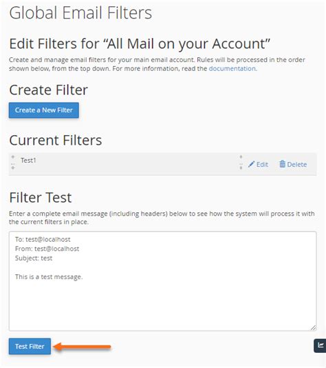 Custom Account And User Level Filters
