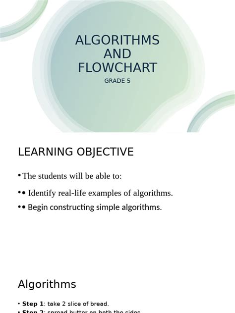 Algorithms And Flowchart Pdf