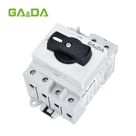 Factory Price 4p PV DC 1000V 32A Solar Rotating Handle Isolator Rotary Switch Disconnector For