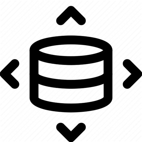 Database Server Arrow Technology Icon Download On Iconfinder