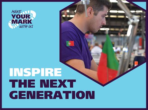 Worldskills Champions Trust Representative João Teixeira Is Mobilizing Young People To Use