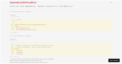 React Codesandbox