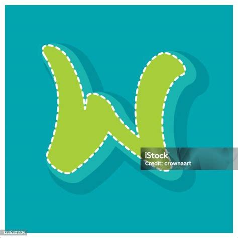 타이포그래피 글꼴 스타일 벡터 문자 녹색 스티치 된 도트 글꼴 의 세트 A에서 Z로 0명에 대한 스톡 벡터 아트 및 기타 이미지 0명 그래픽 사용자 인터페이스 단일