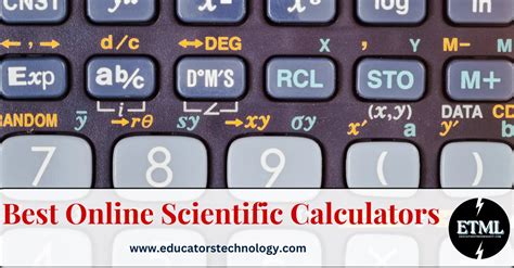 7 Best Online Free Scientific Calculators Educators Technology