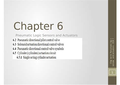 Pdf Chapter 07 Pneumatic Logic Sensors And Actuators Dokumen Tips
