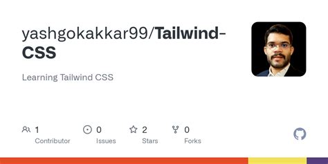 GitHub Yashgokakkar99 Tailwind CSS Learning Tailwind CSS