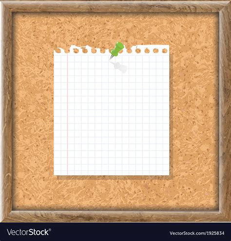 Notice Board Pin Vector