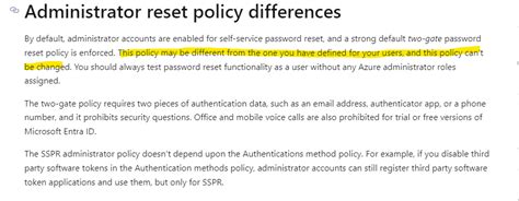 Sspr Administrator Policy How To Control The Verification Methods