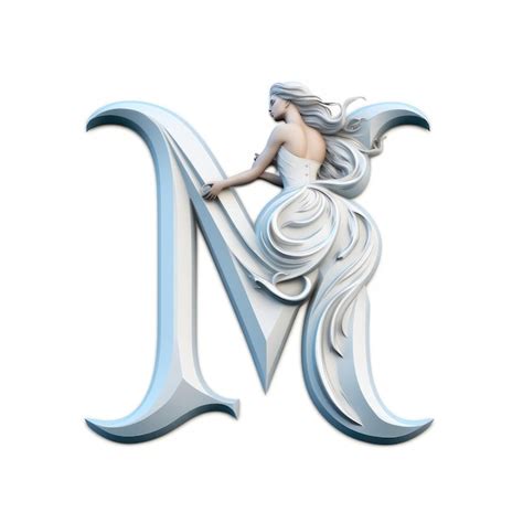 Premium Ai Image Elevating Expectations Masterful M Initials