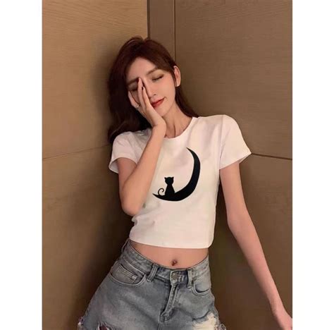 New Fashion Crop Top 2 Colors For Sexy Girl Lazada Ph