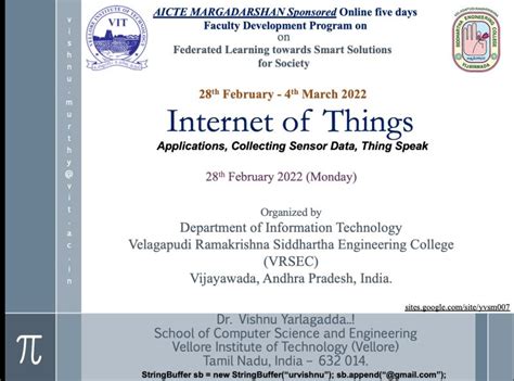 Dr Vishnu Yarlagadda On Linkedin Vrsiddarthcollegeofengineering
