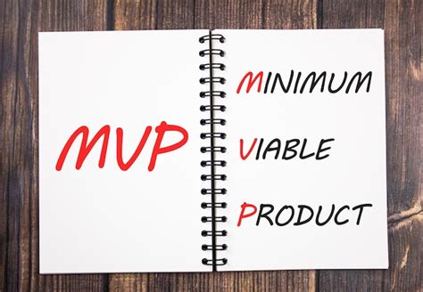 Premium Photo Mvpminimum Viable Product Text Abbreviation Concept On