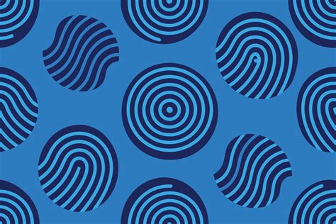 Seamless Fingerprint Image Pattern 41447467 Vector Art At Vecteezy