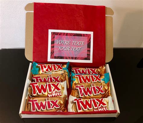 Twix Mix Chocolates Personalized T Etsy