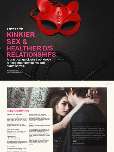 Kinky Events 9 Steps To Kinkier Sex Pdf Dominance And Submission Bdsm
