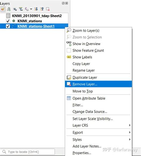 Qgis入门（2 0） 处理表格数据 知乎