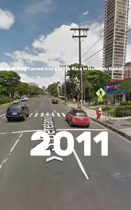 Bugrer King Turned Into A Chick Fil A In Honolulu Hawaii Youtube
