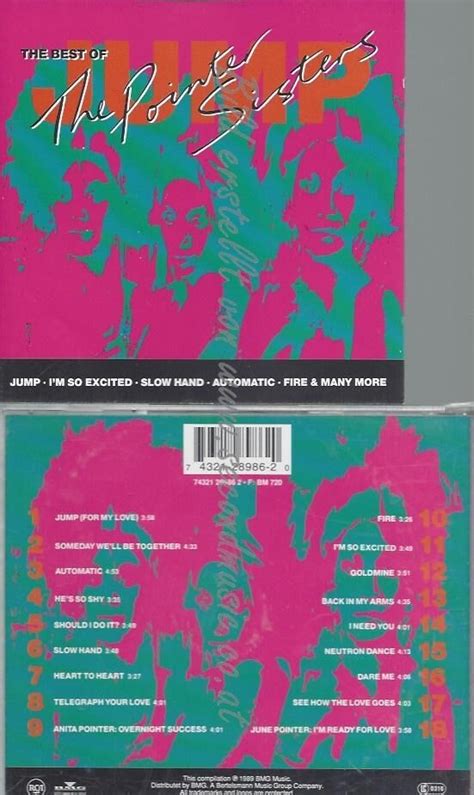 Cdpointer Sistersthe Best Of Pointer Sisters Secondmusic