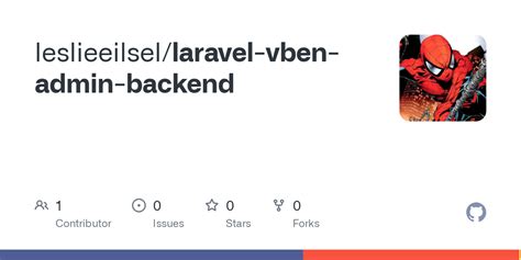 Github Leslieeilsellaravel Vben Admin Backend