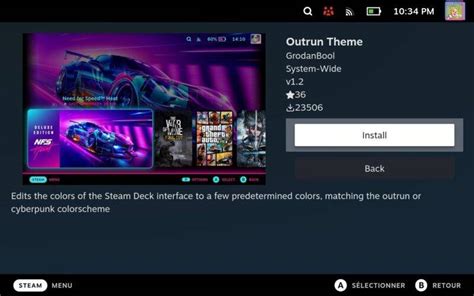 Installer Css Loader Via Decky Loader Pour Installer Des Thèmes Sur Steam Deck