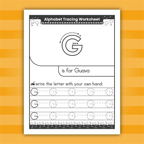 어린이를 위한 Abc 추적 워크시트 대문자 프리미엄 벡터 어린이를 위한 Abc 추적 워크시트 대문자 프리미엄 벡터