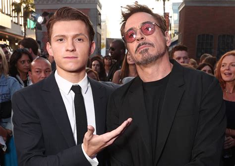 Tom Holland Robert Downey Jr Peter Parker Tony Stark Spiderman Hot Sex Picture