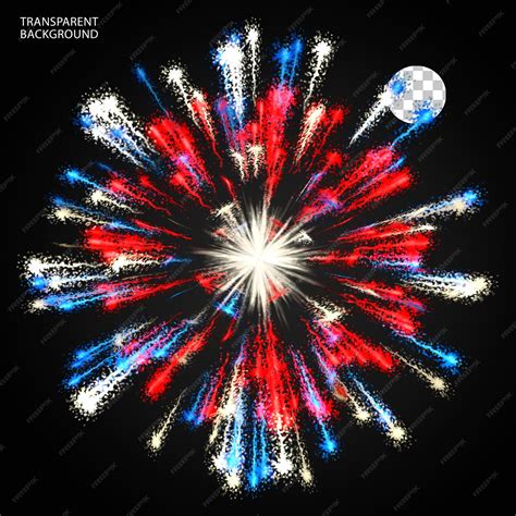 Premium Psd Fireworks Exploding Spark Isolated 3d Rendered Illustration