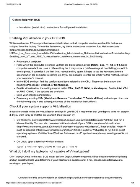 Enabling Virtualization On Bios Pdf