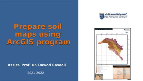 PDF Prepare Soil Maps Using ArcGIS Program