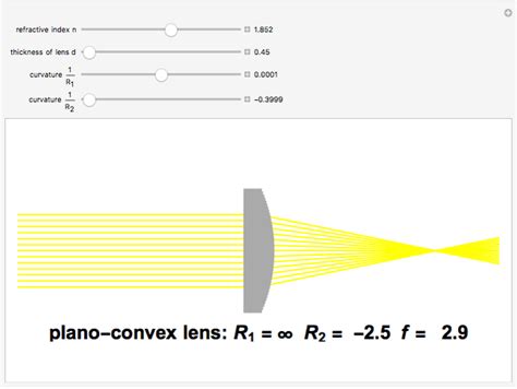 Plano Convex Lens Maker Equation Tessshebaylo
