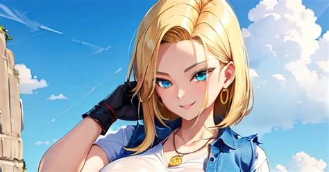 Androide 18 Salta De Dragon Ball Z Y Al Mundo Real Con Su Versión